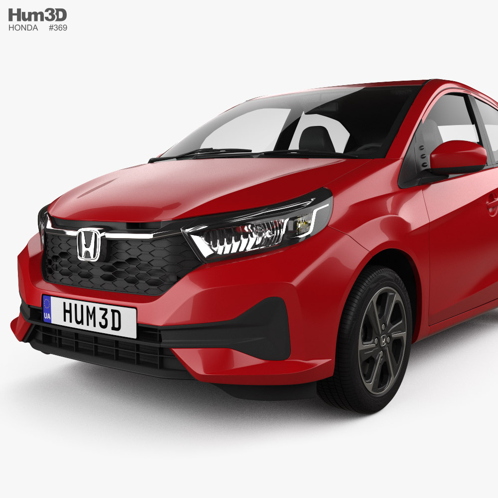 Honda Brio 2025 3D model - Download Hatchback on 3DModels.org