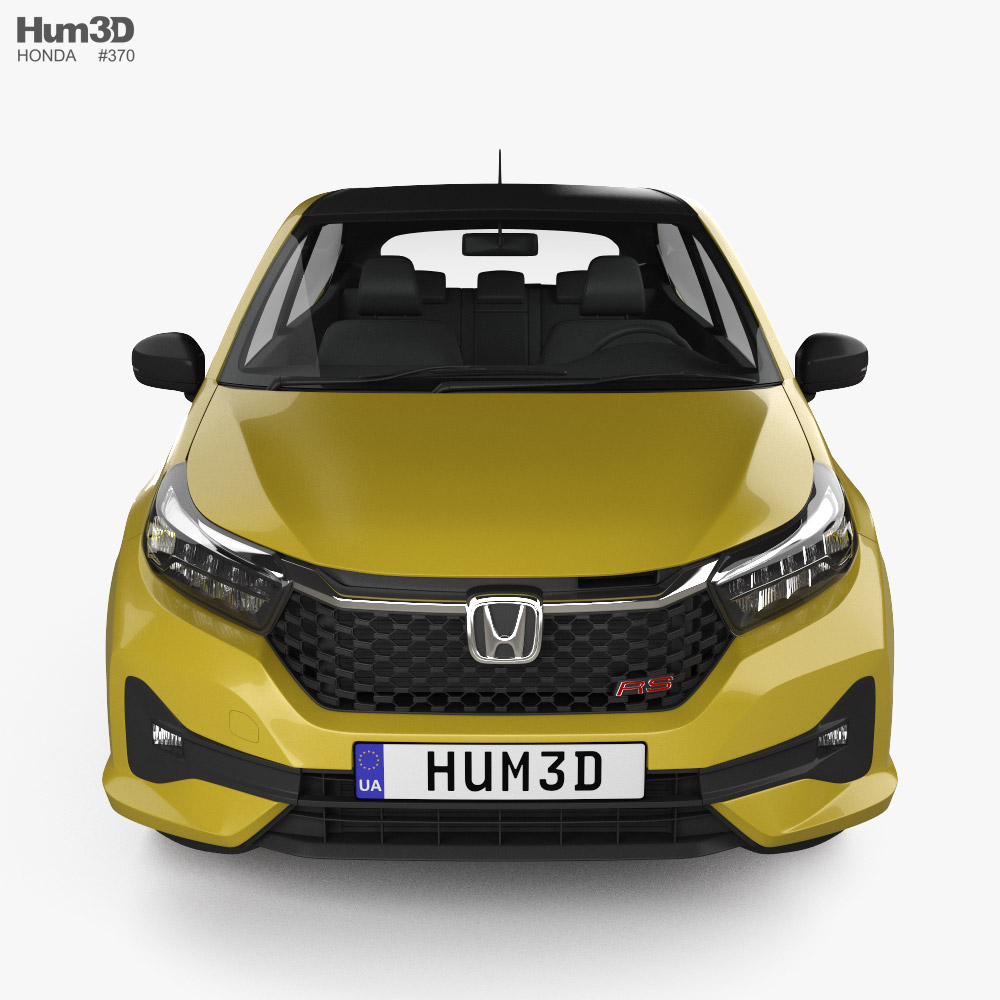 Honda Brio RS 2025 3D model - Download Hatchback on 3DModels.org