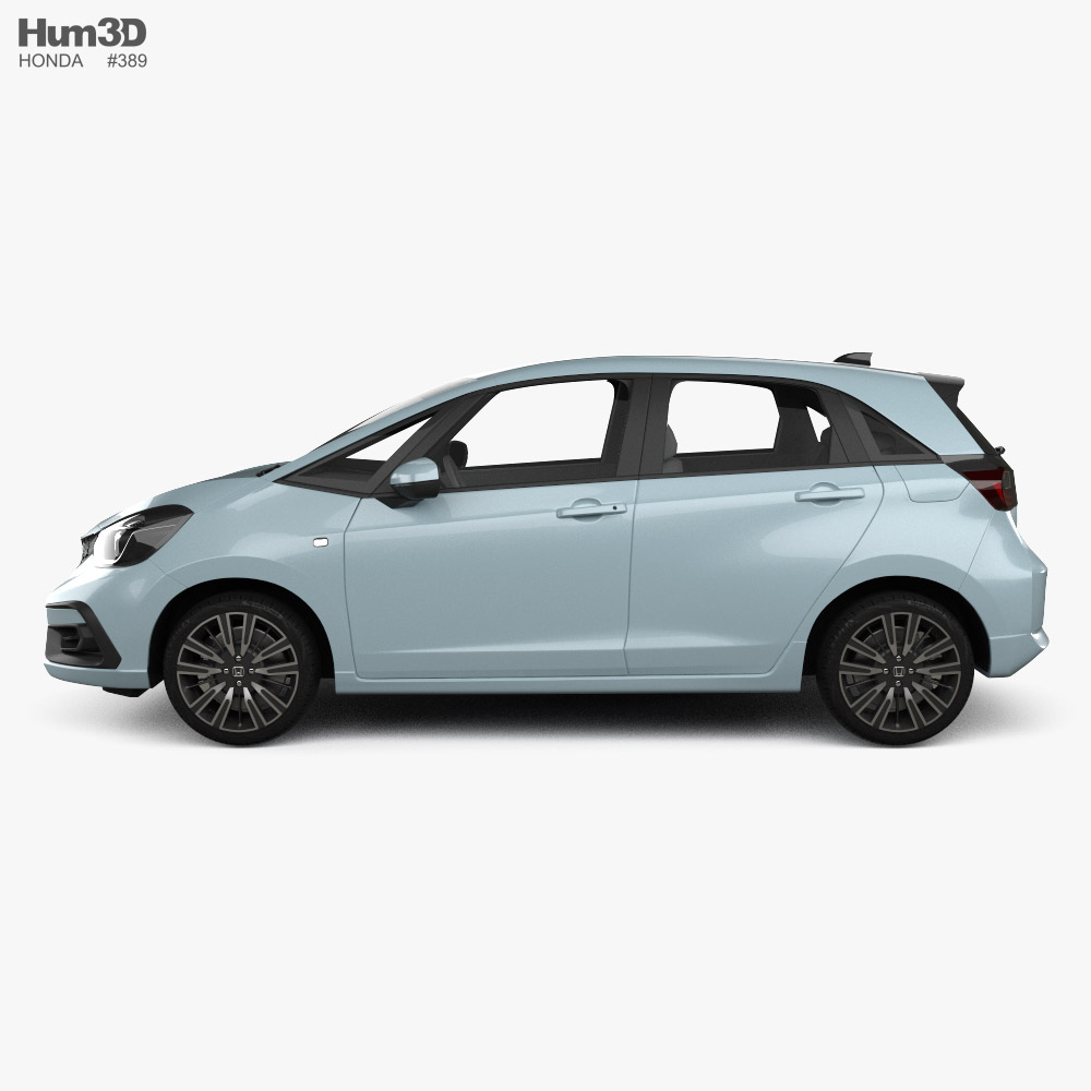 Honda Fit Sport 2024 3D model - Download Hatchback on 3DModels.org