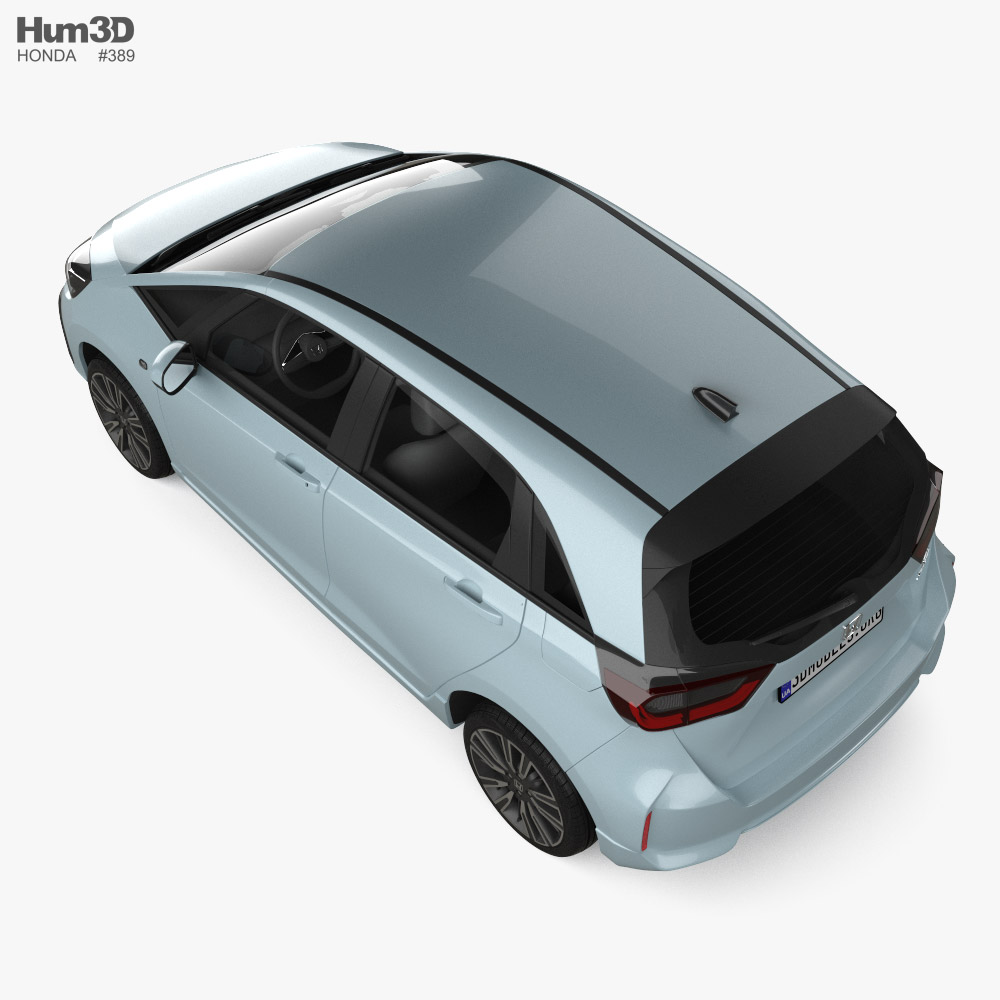 Honda Fit Sport 2024 3D model - Download Hatchback on 3DModels.org