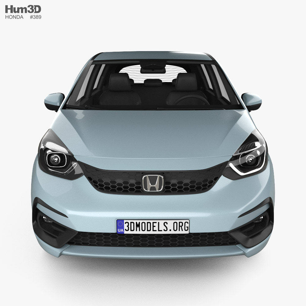 Honda Fit Sport 2024 3D model - Download Hatchback on 3DModels.org