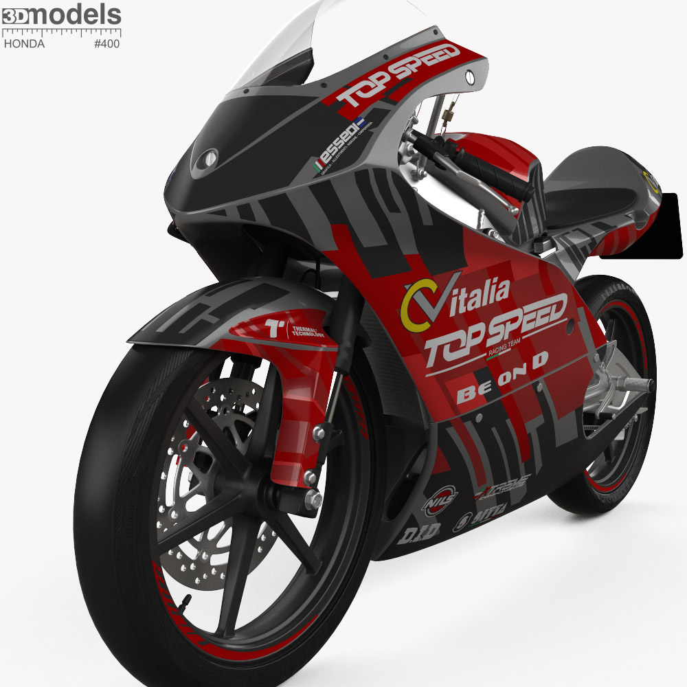 Honda NSF 250R 2025 3D model - Download Motorcycle on 3DModels.org