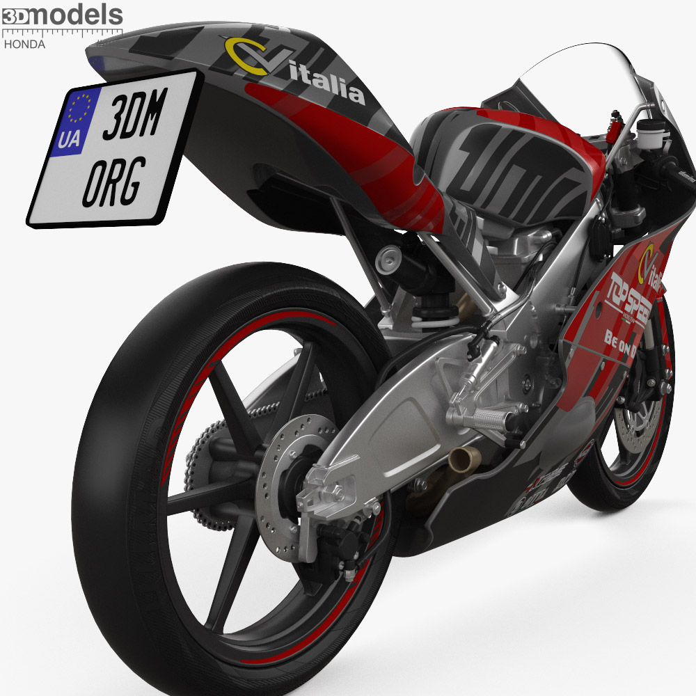 Honda NSF 250R 2025 3D model - Download Motorcycle on 3DModels.org