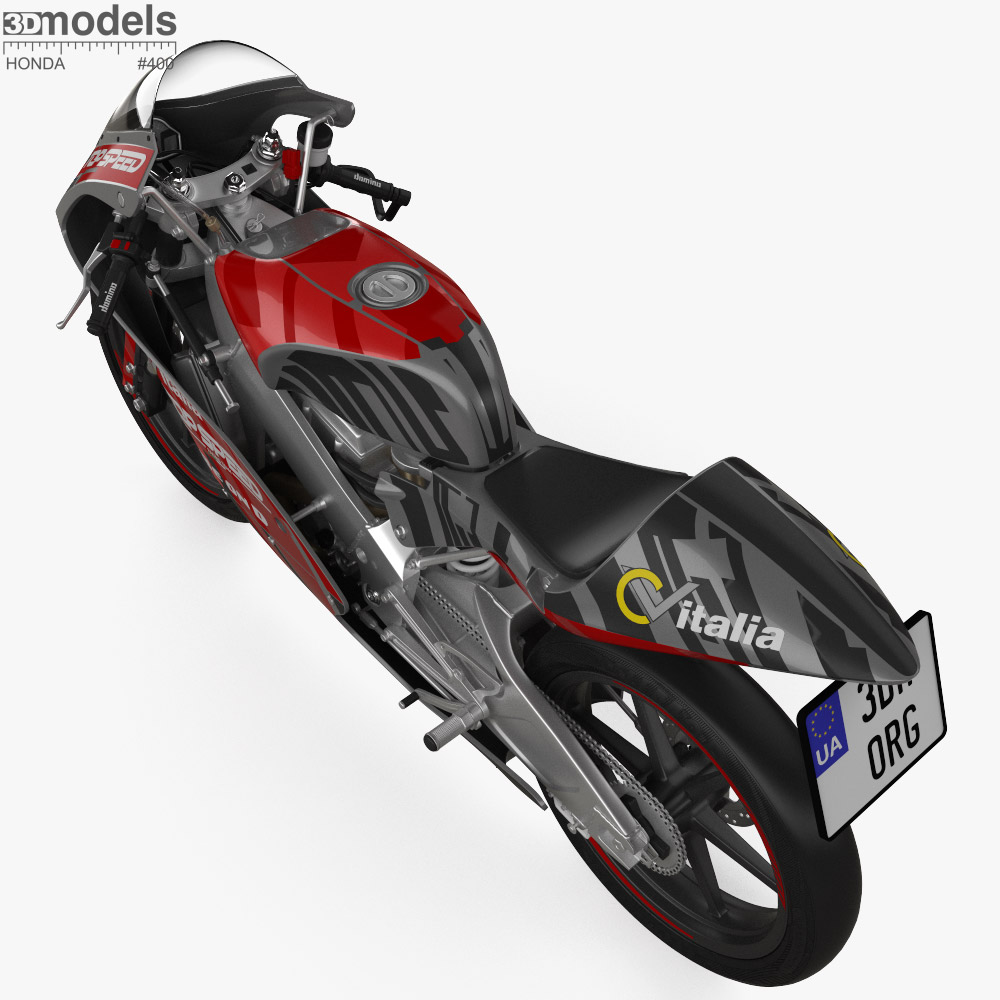 Honda NSF 250R 2025 3D model - Download Motorcycle on 3DModels.org
