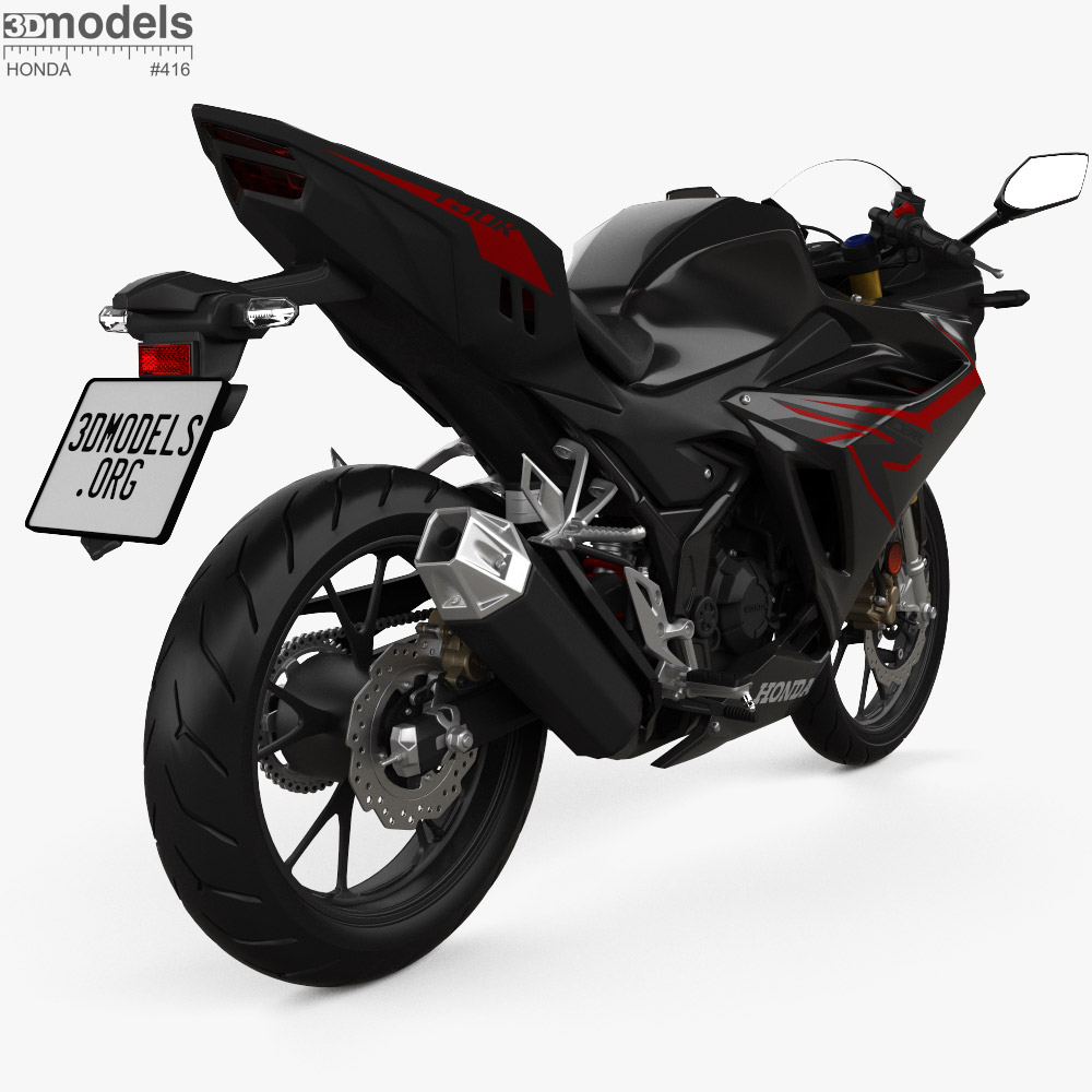 Honda CBR150R 2025 3D model - Download Motorcycle on 3DModels.org