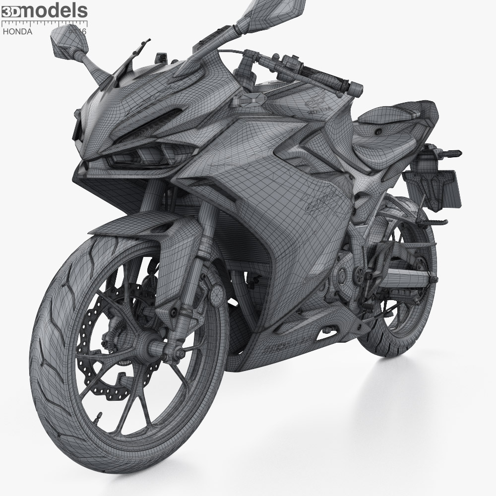 Honda CBR150R 2025 3D 모델 - 다운로드 모터사이클 on 3DModels.org