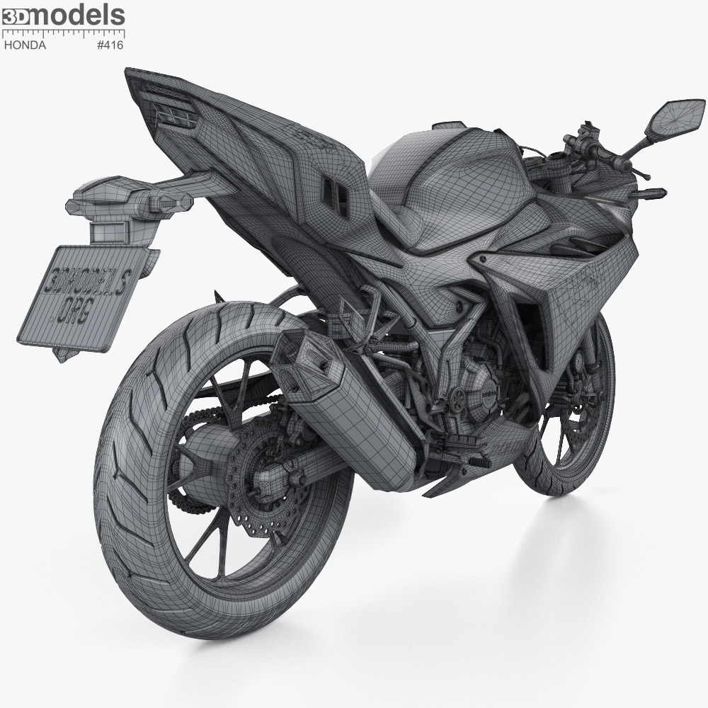 Honda CBR150R 2025 3D 모델 - 다운로드 모터사이클 on 3DModels.org
