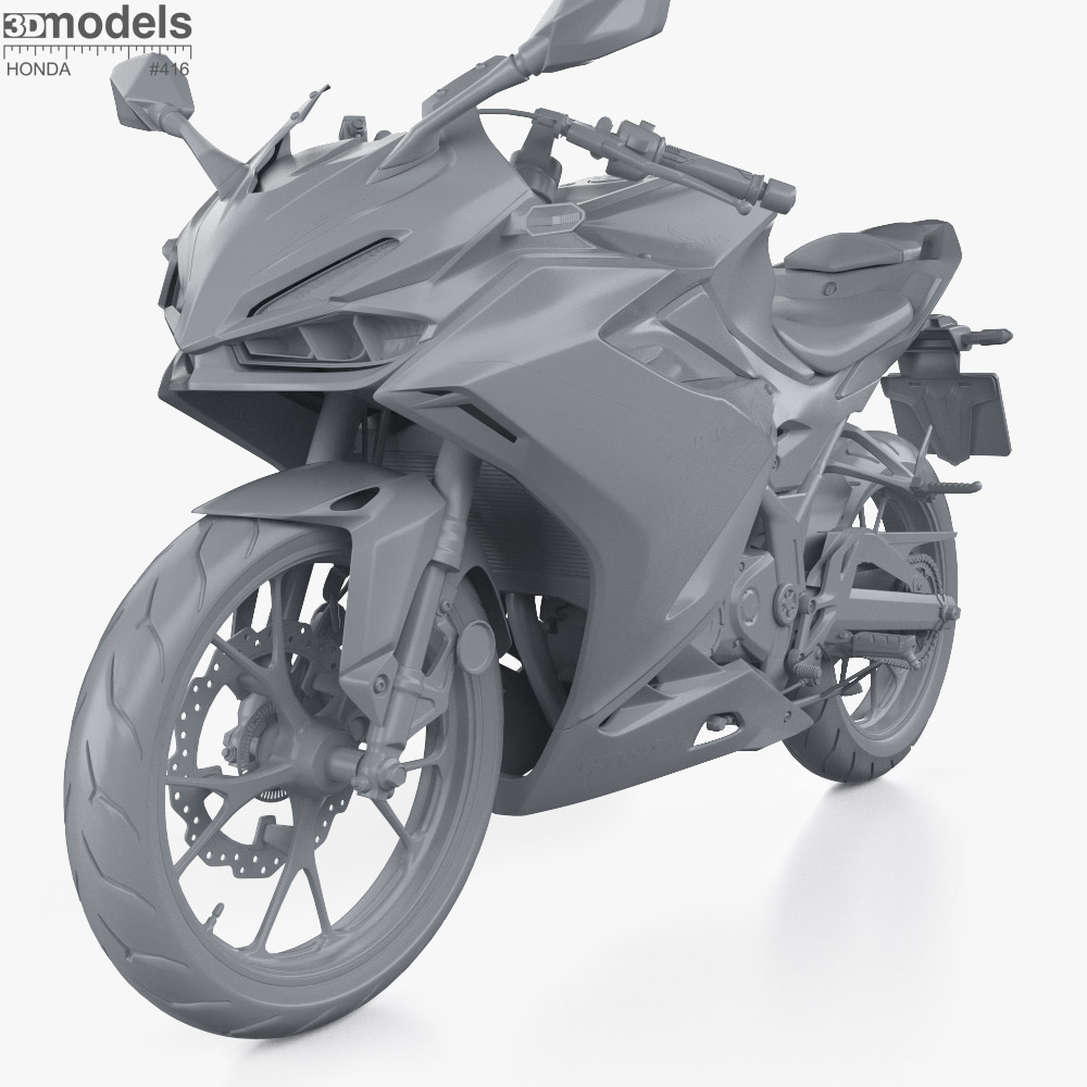 Honda CBR150R 2025 3D model - Download Motorcycle on 3DModels.org