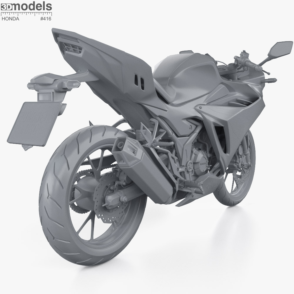 Honda CBR150R 2025 3D model - Download Motorcycle on 3DModels.org