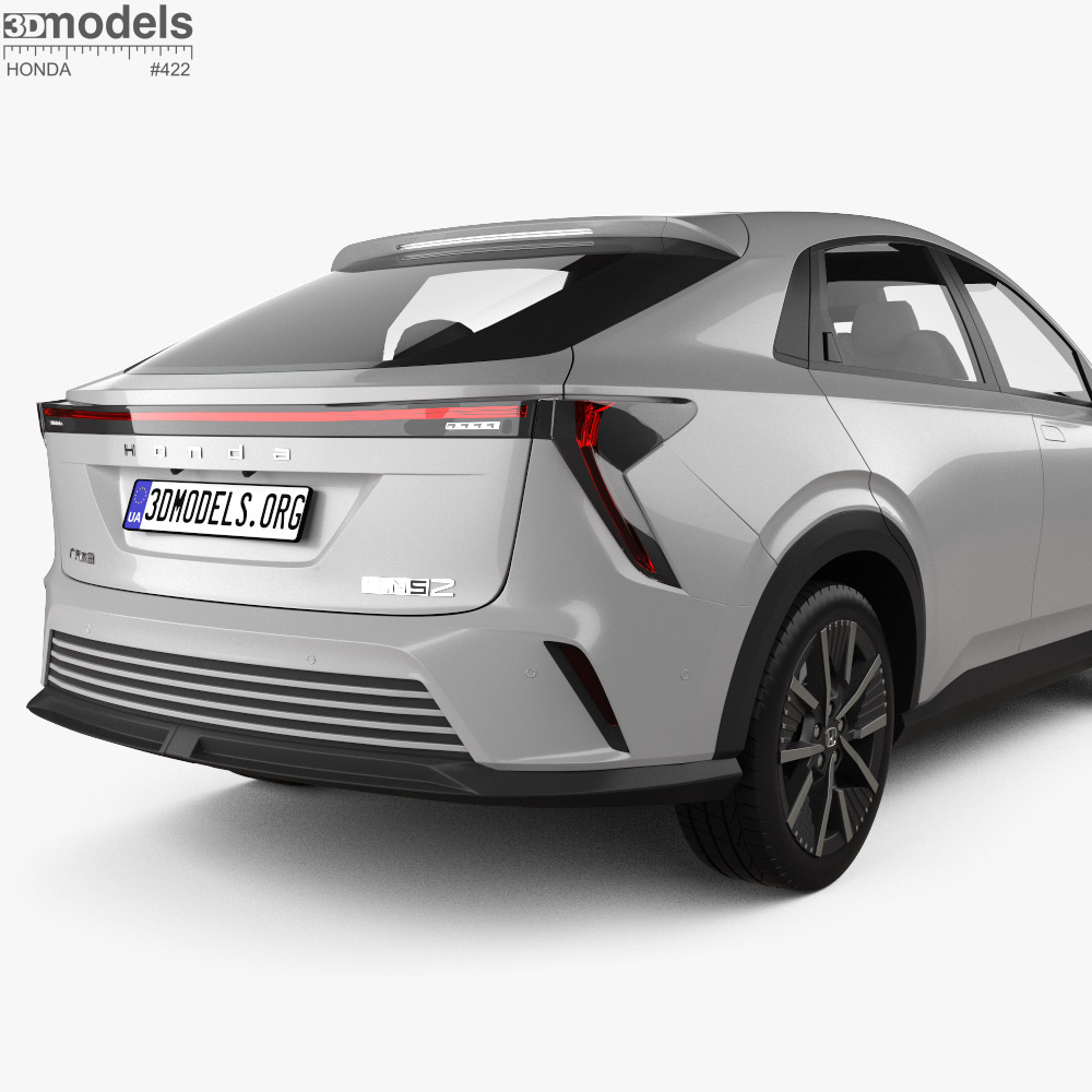 Honda e:NS2 2025 3D model - Download Crossover SUV on 3DModels.org