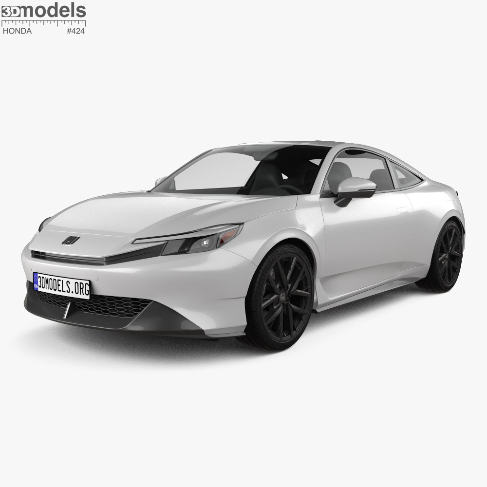 Honda Prelude 2025 3D model - Download Sports car on 3DModels.org