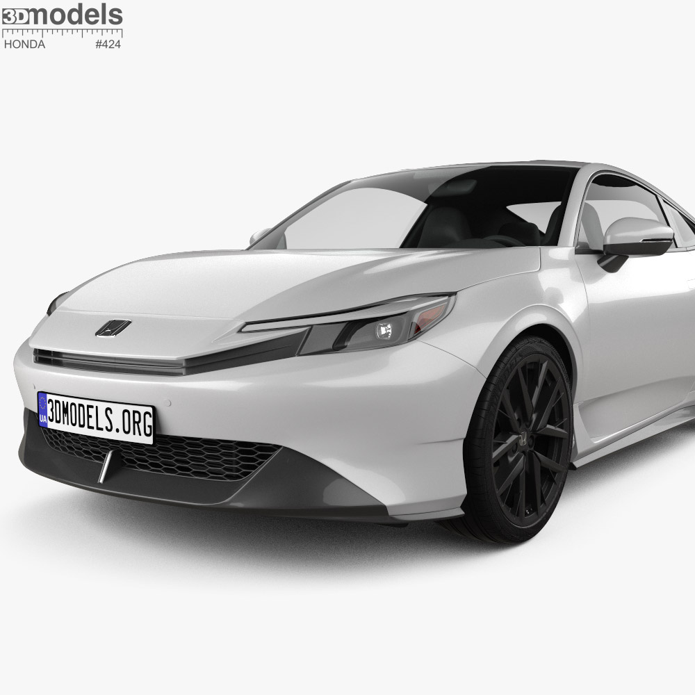Honda Prelude 2025 3D model - Download Sports car on 3DModels.org