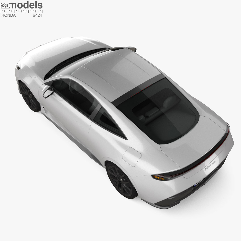 Honda Prelude 2025 3D model - Download Sports car on 3DModels.org