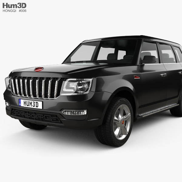Hongqi LS5 2021 3D 모델 - 다운로드 Crossover SUV on 3DModels.org