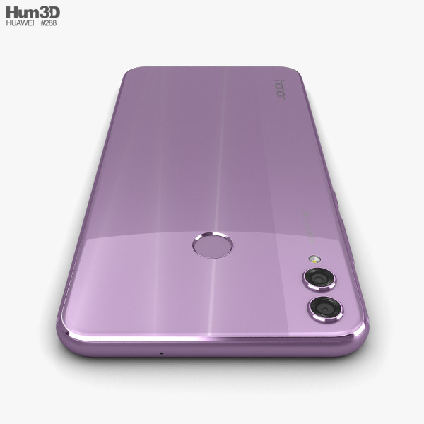 Huawei Honor 8X Pink 3D model - Download Phones on 3DModels.org