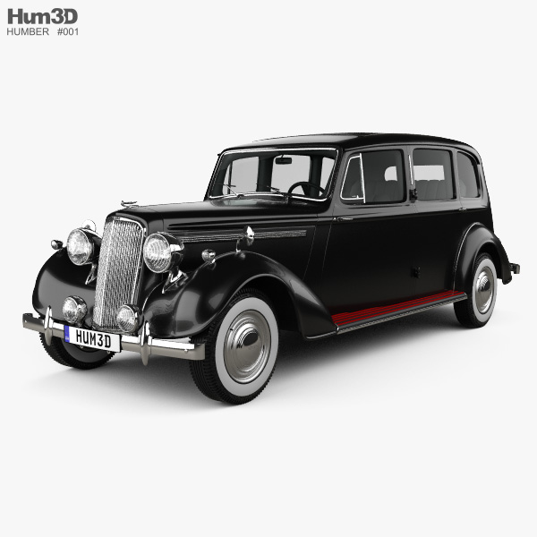 Humber Car Sedan 3D Models for Download - 3DModels.org