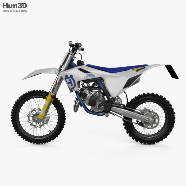 Husqvarna TC 85 2020 3D model - Download Motorcycle on 3DModels.org