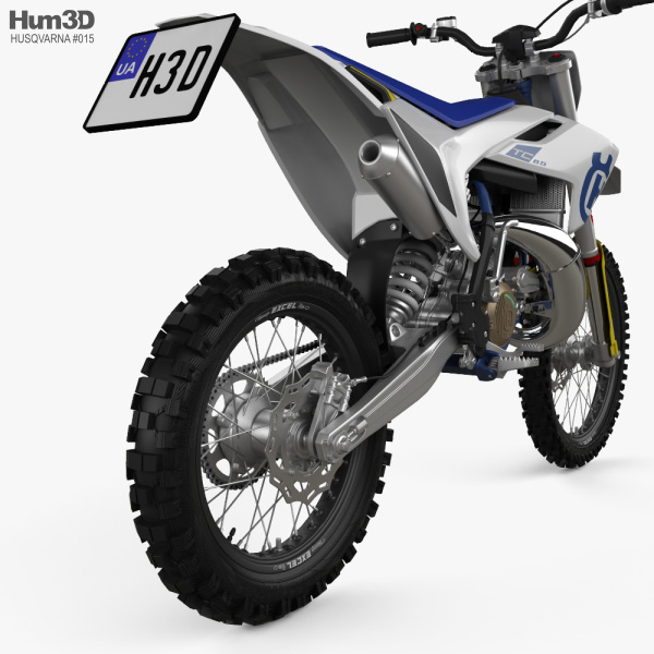 Husqvarna TC 85 2020 3D model - Download Motorcycle on 3DModels.org