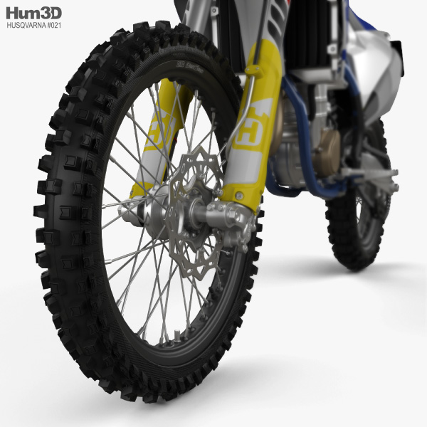 Husqvarna FC 450 2020 3D model - Download Motorcycle on 3DModels.org
