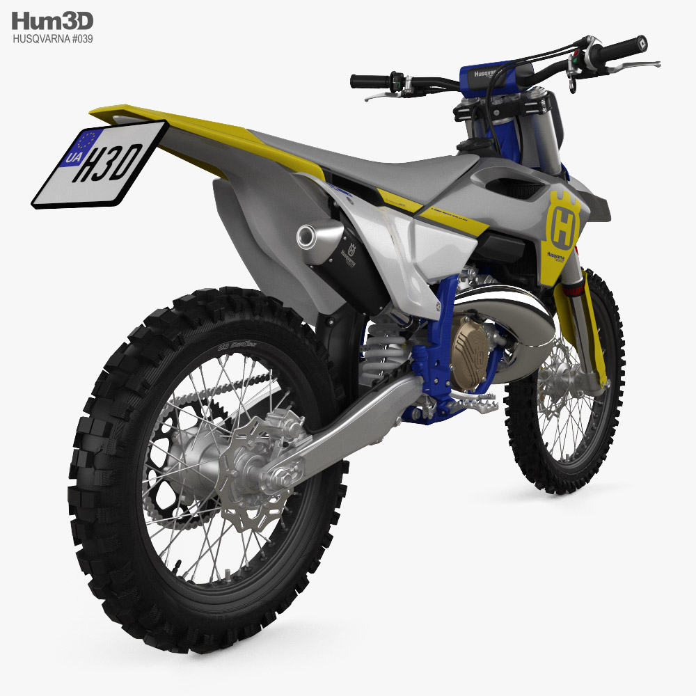Husqvarna TC 250 2025 3D model - Download Motorcycle on 3DModels.org