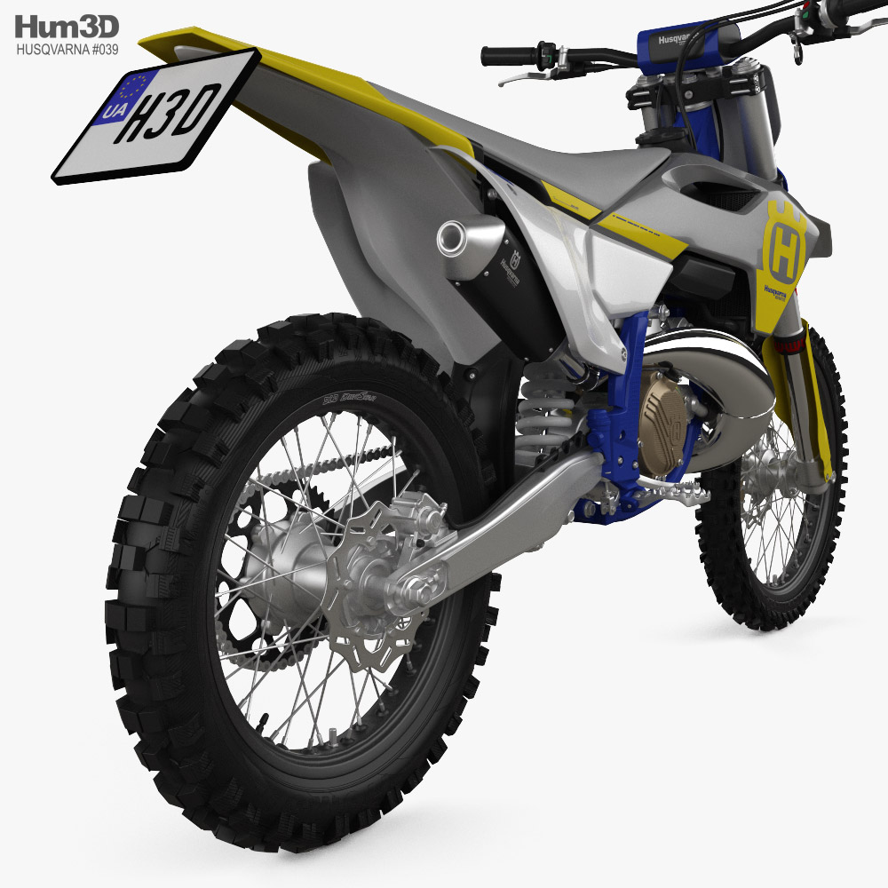 Husqvarna TC 250 2025 Modelo 3D - Descargar Motocicletas activado ...