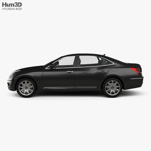 Hyundai Equus (Centennial) 2014 3D model - Download Sedan on 3DModels.org