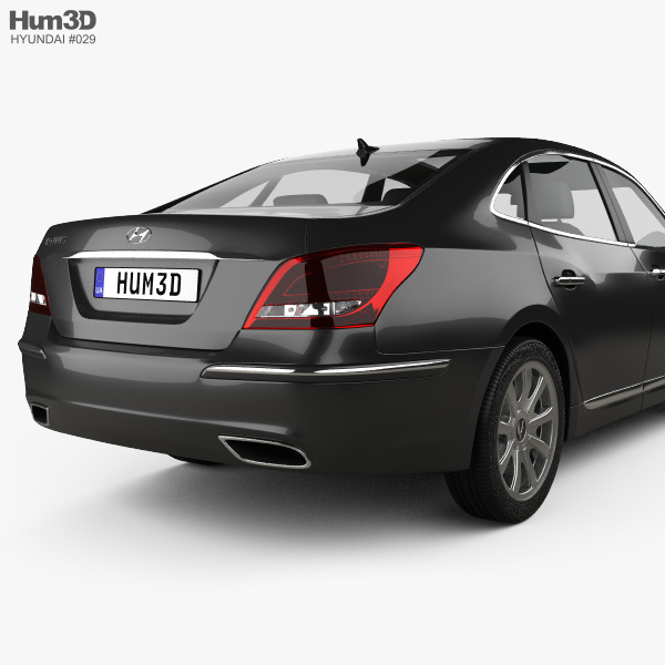 Hyundai Equus (Centennial) 2014 3D model - Download Sedan on 3DModels.org