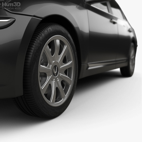 Hyundai Equus (Centennial) 2014 3D model - Download Sedan on 3DModels.org