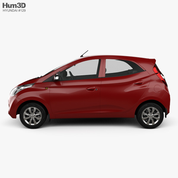 Hyundai Eon 2018 3D model - Download Hatchback on 3DModels.org