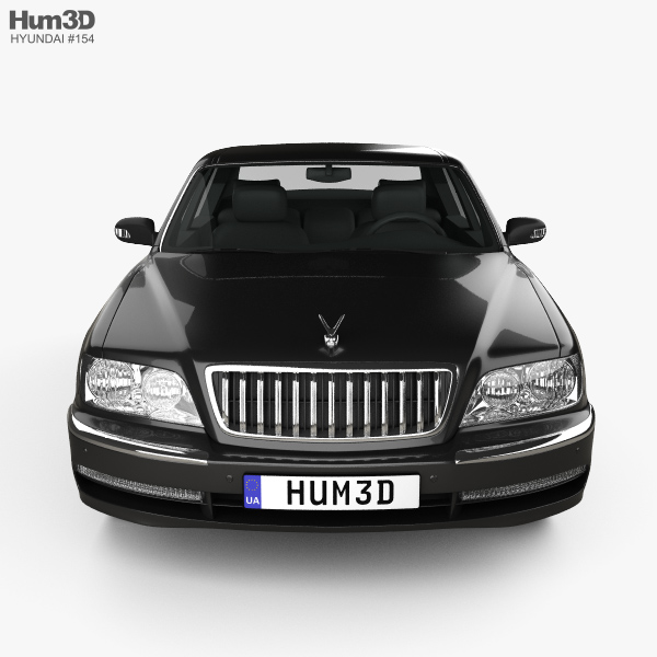 Hyundai Equus 2009 3D model - Download Sedan on 3DModels.org