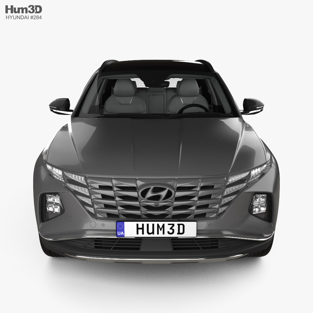 Hyundai Tucson LWB with HQ interior 2024 3D model - Download Crossover ...