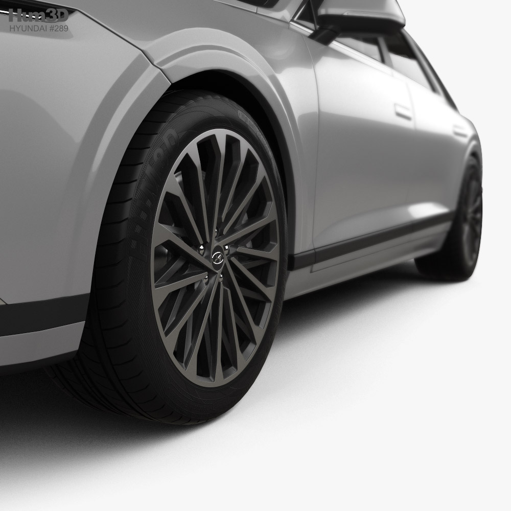Hyundai Grandeur 2025 3D model - Download Sedan on 3DModels.org