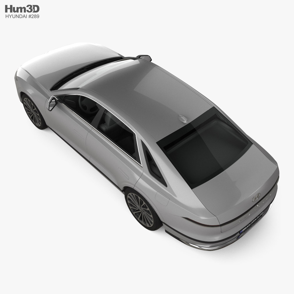 Hyundai Grandeur 2025 3D model - Download Sedan on 3DModels.org