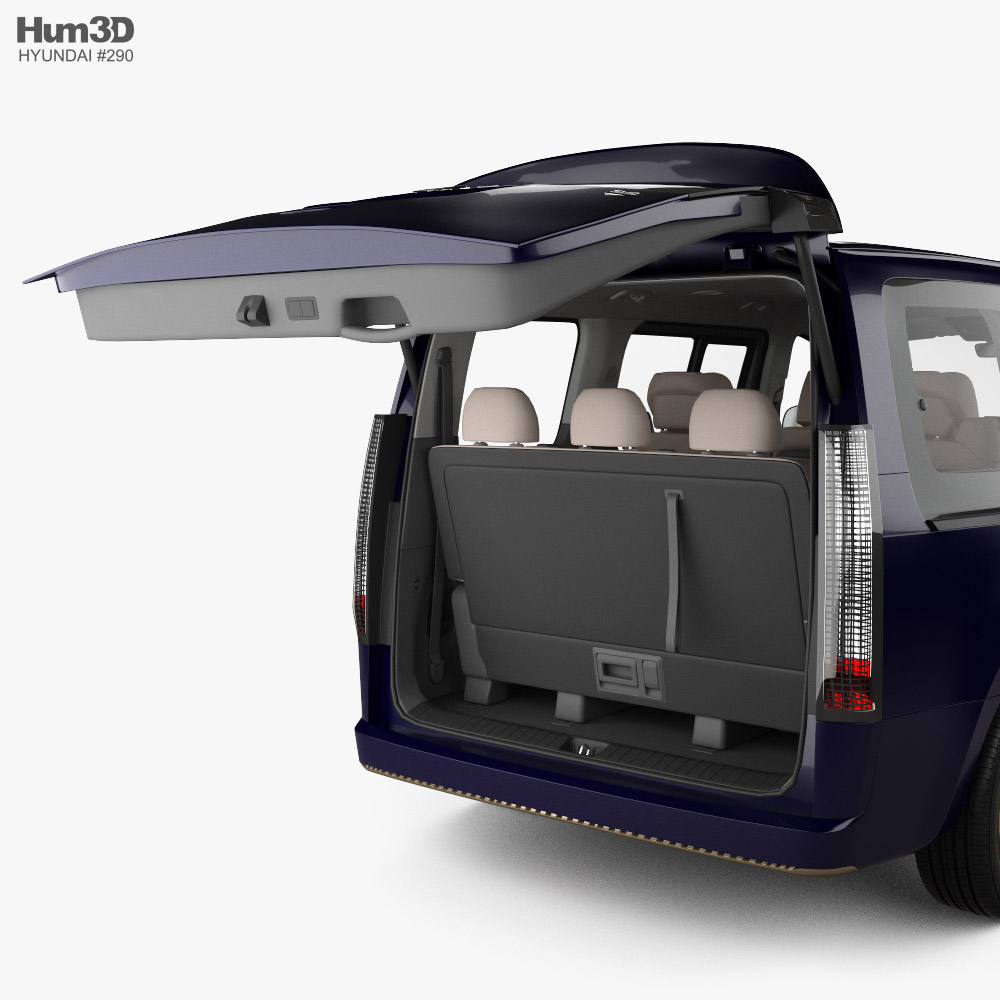 Hyundai Staria Premium con interior 2024 Modelo 3D - Descargar Van on ...