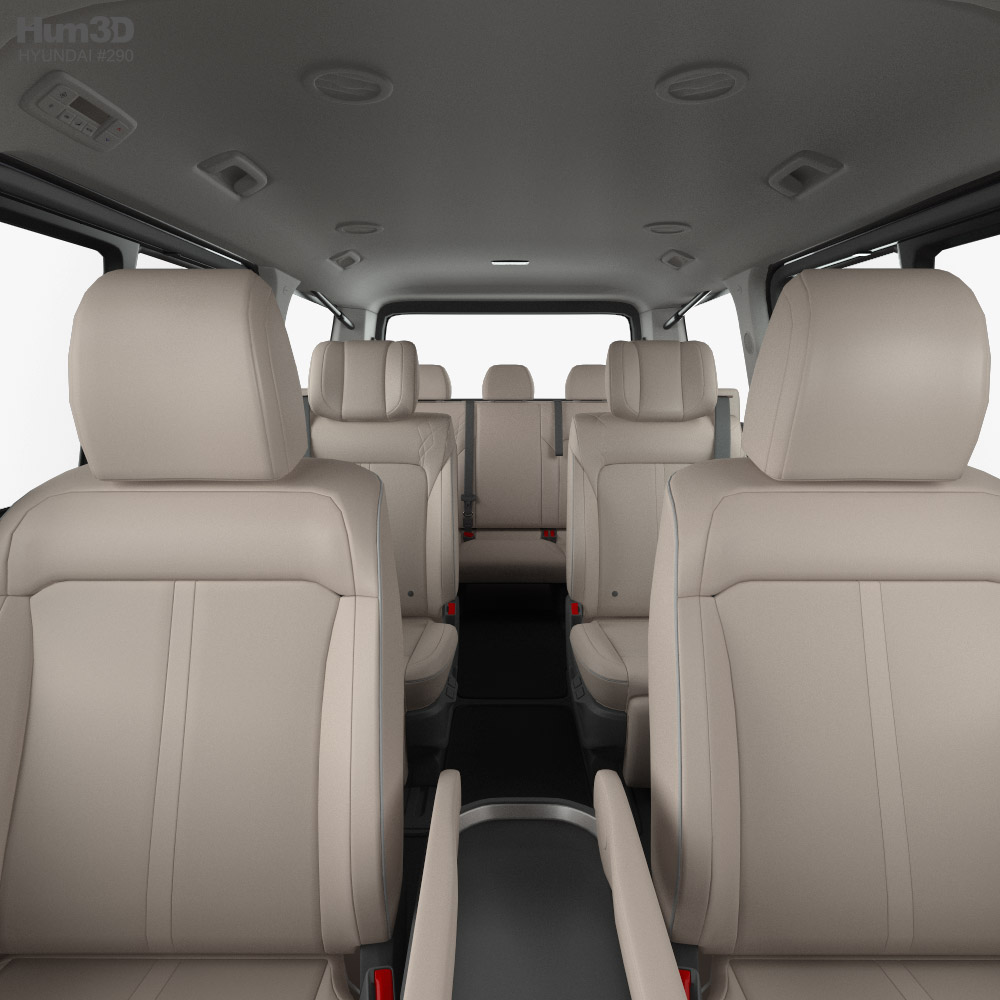 Hyundai Staria Premium con interior 2024 Modelo 3D - Descargar Van on ...