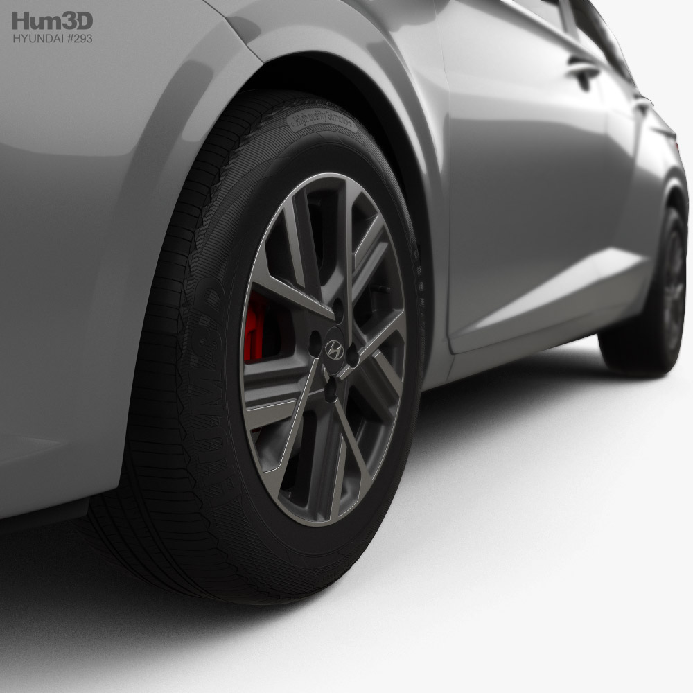 Hyundai Verna Turbo 2025 3D model - Download Sedan on 3DModels.org