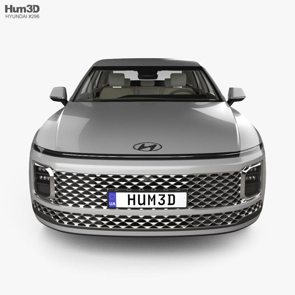 Hyundai Grandeur with HQ interior 2025 3D model - Download Sedan on ...
