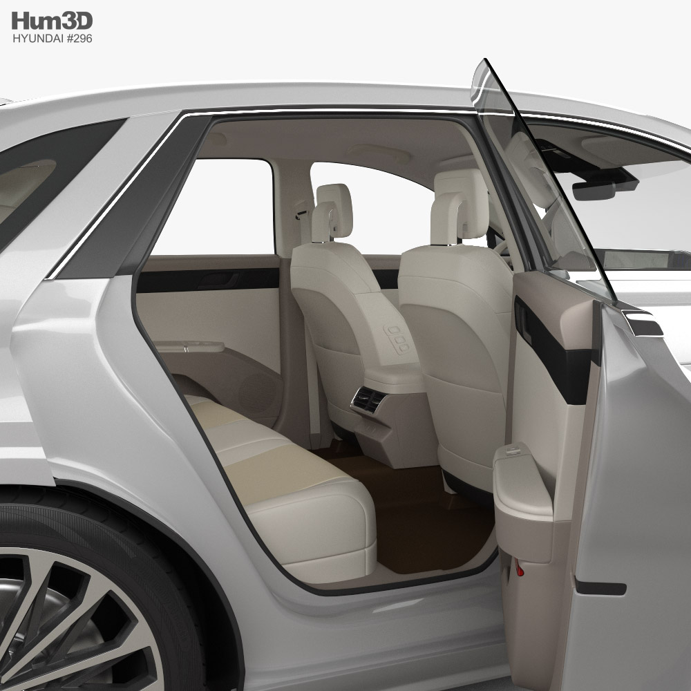 Hyundai Grandeur with HQ interior 2025 3D model - Download Sedan on ...