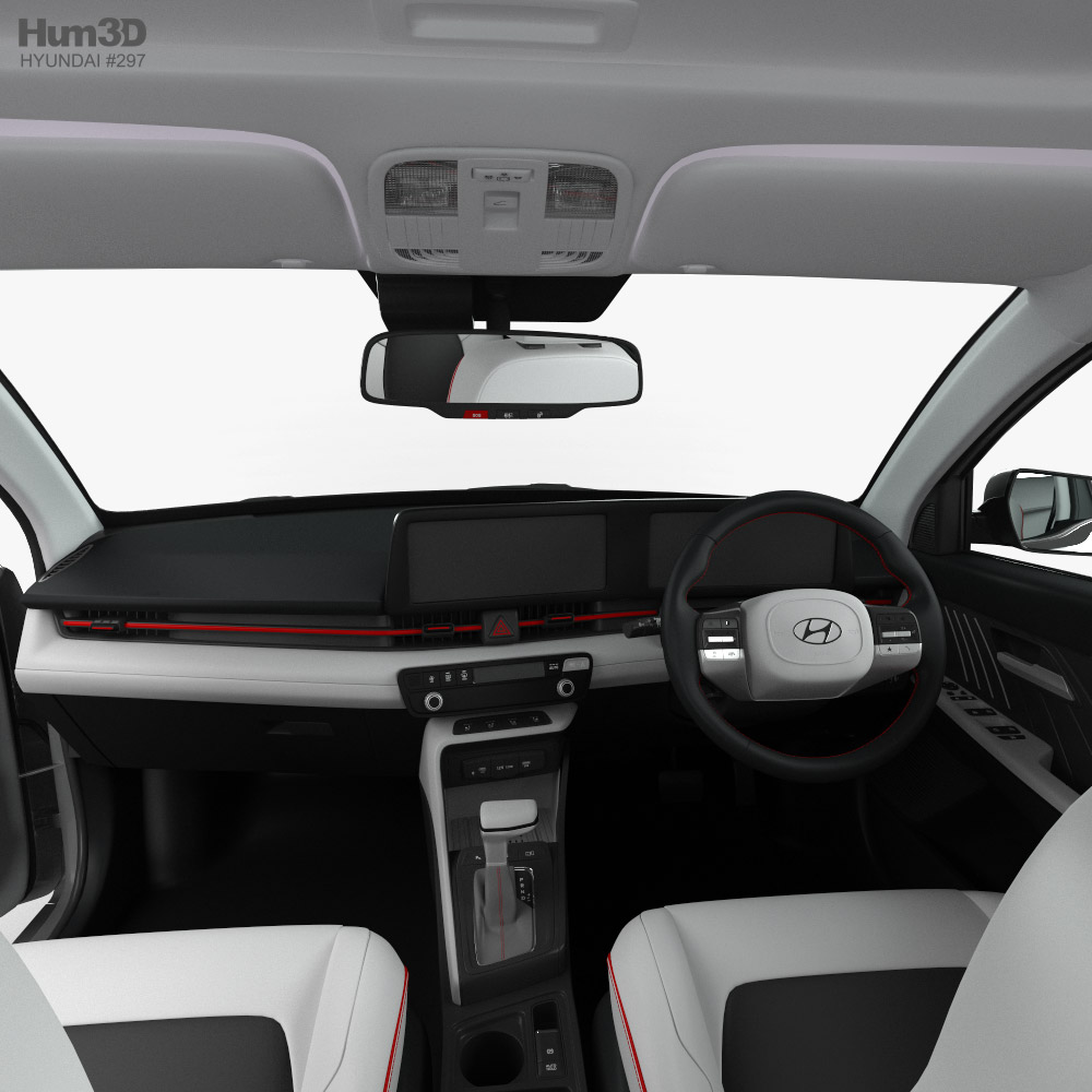 Hyundai Verna Turbo with HQ interior 2025 3D model - Download Sedan on ...