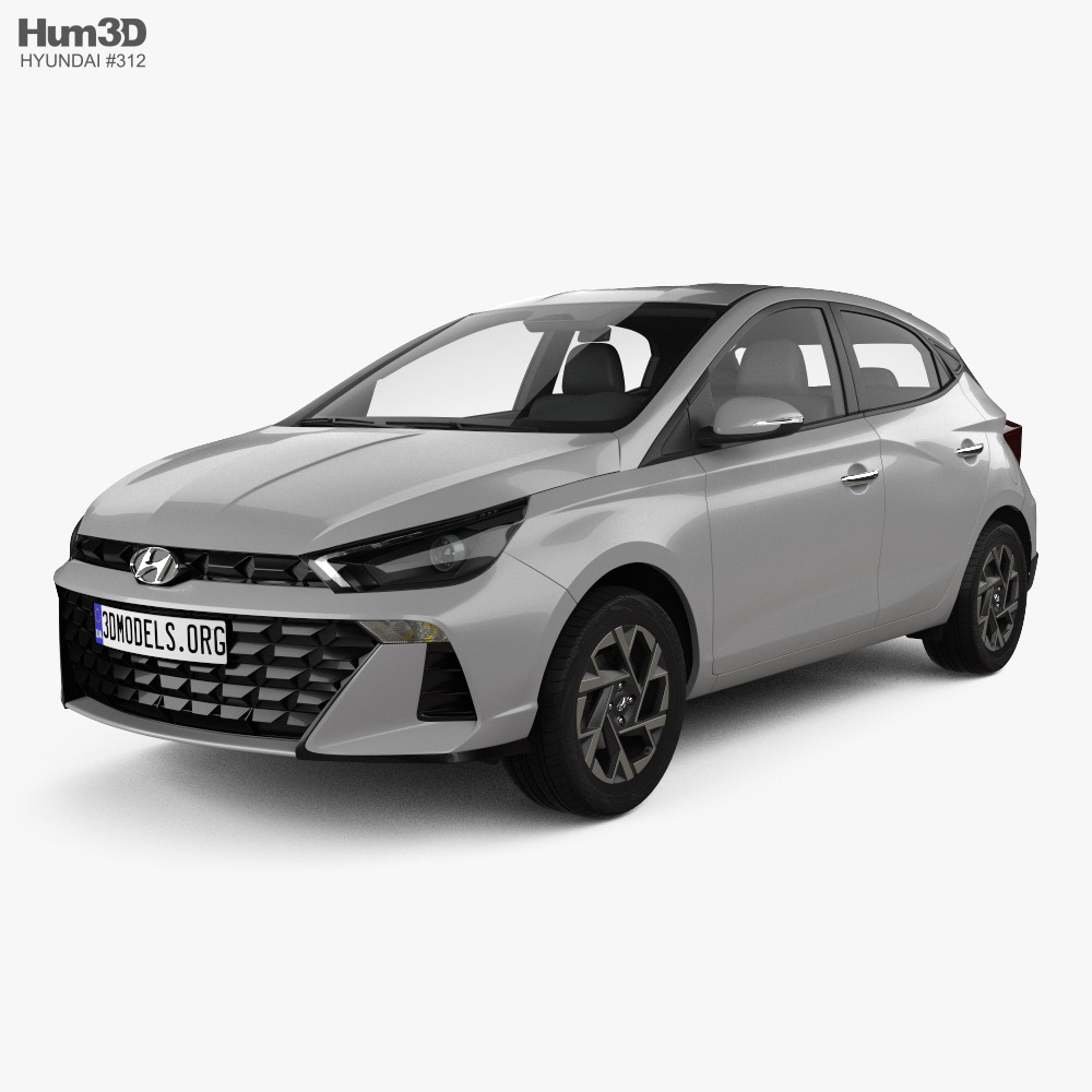 Hyundai HB20 2025 3D model - Download Crossover SUV on 3DModels.org