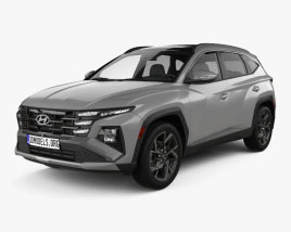 Hyundai Tucson LWB PHEV US-spec 2025 3D model - Download Crossover SUV ...