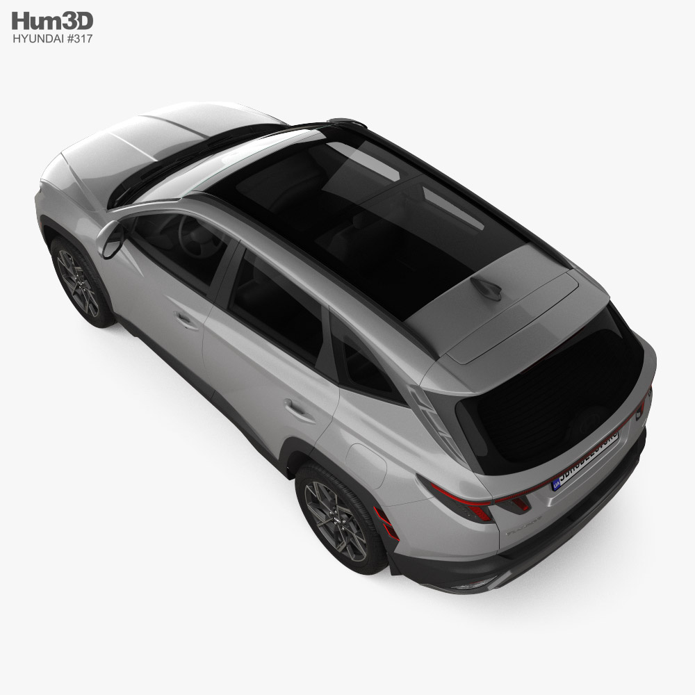 Hyundai Tucson LWB PHEV US-spec 2025 3D model - Download Crossover SUV ...