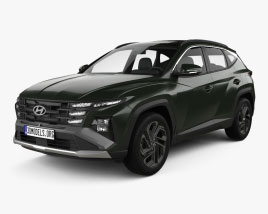 Hyundai Tucson SWB PHEV 2025 3D model - Download Crossover SUV on ...