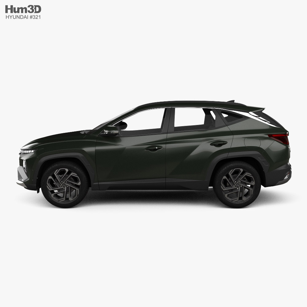 Hyundai Tucson SWB PHEV 2025 3D model - Download Crossover SUV on ...