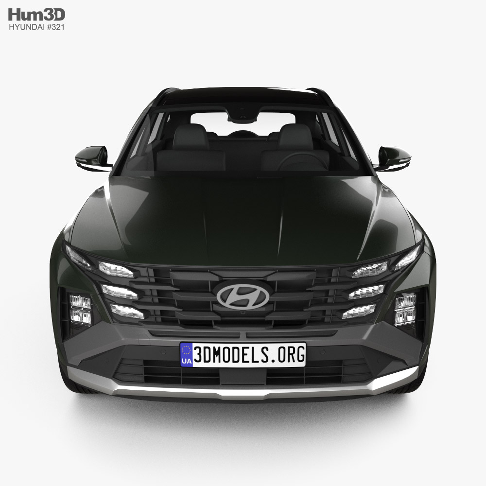 Hyundai Tucson SWB PHEV 2025 3D 모델 - 다운로드 Crossover SUV on 3DModels.org