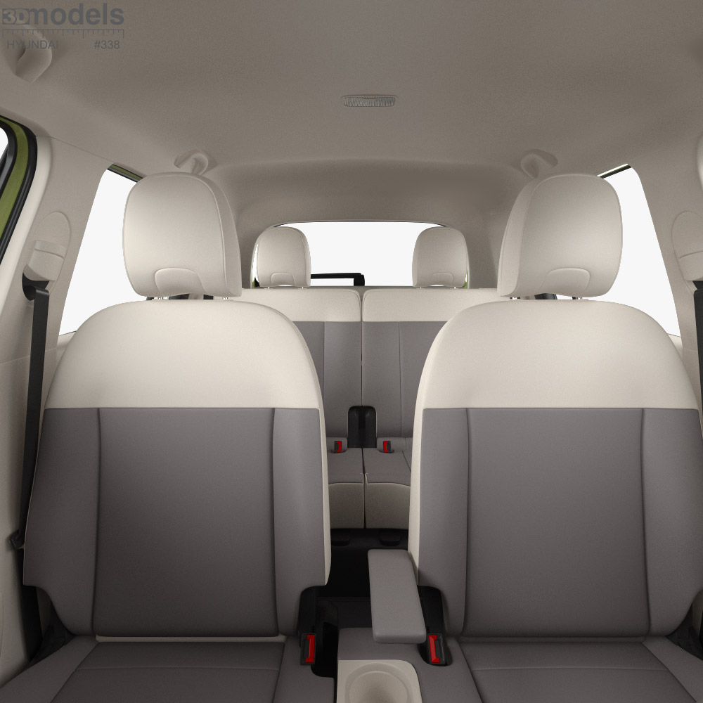 Hyundai Inster con interior 2025 Modelo 3D - Descargar Crossover SUV ...