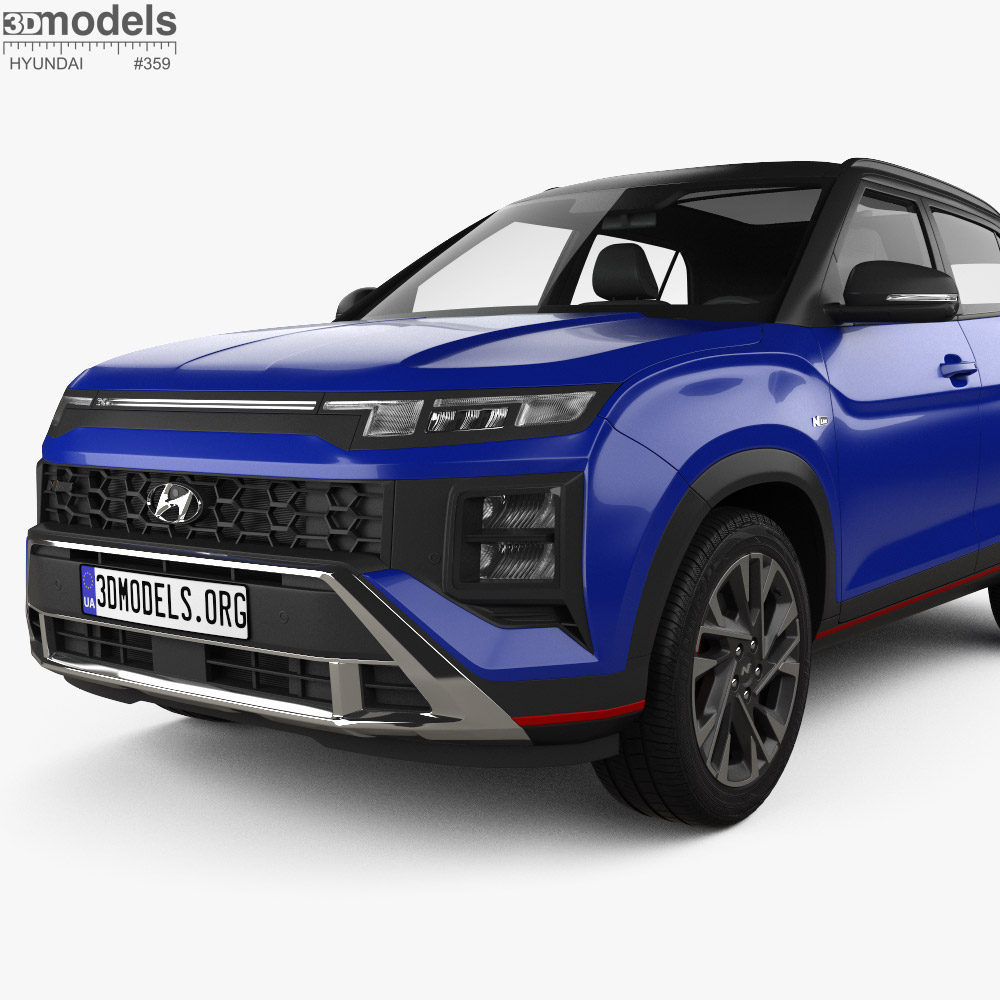 Hyundai Creta N Line 2025 3Dモデル - ダウンロード Crossover SUV on 3DModels.org