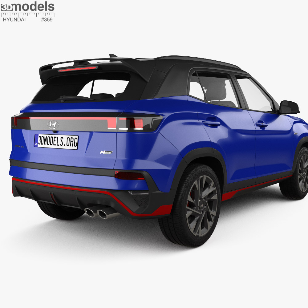 Hyundai Creta N Line 2025 Modelo 3D - Descargar Crossover SUV activado ...