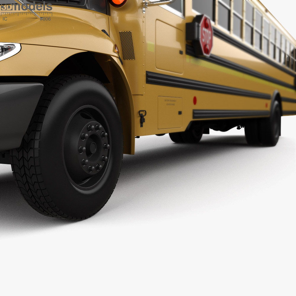 IC CE Autobús Escolar 2025 Modelo 3D - Descargar Autobús on 3DModels.org