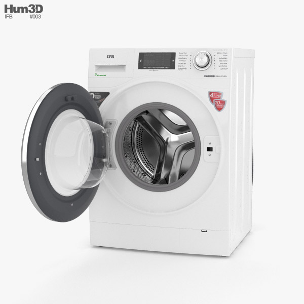 IFB Executive Plus VX ID Washing Machine 3D model - Download Home ...